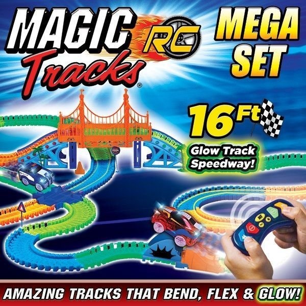 Magic Tracks RC Mega 2 Rennwagen Glow Spielzeug | Privatmarkt.ch